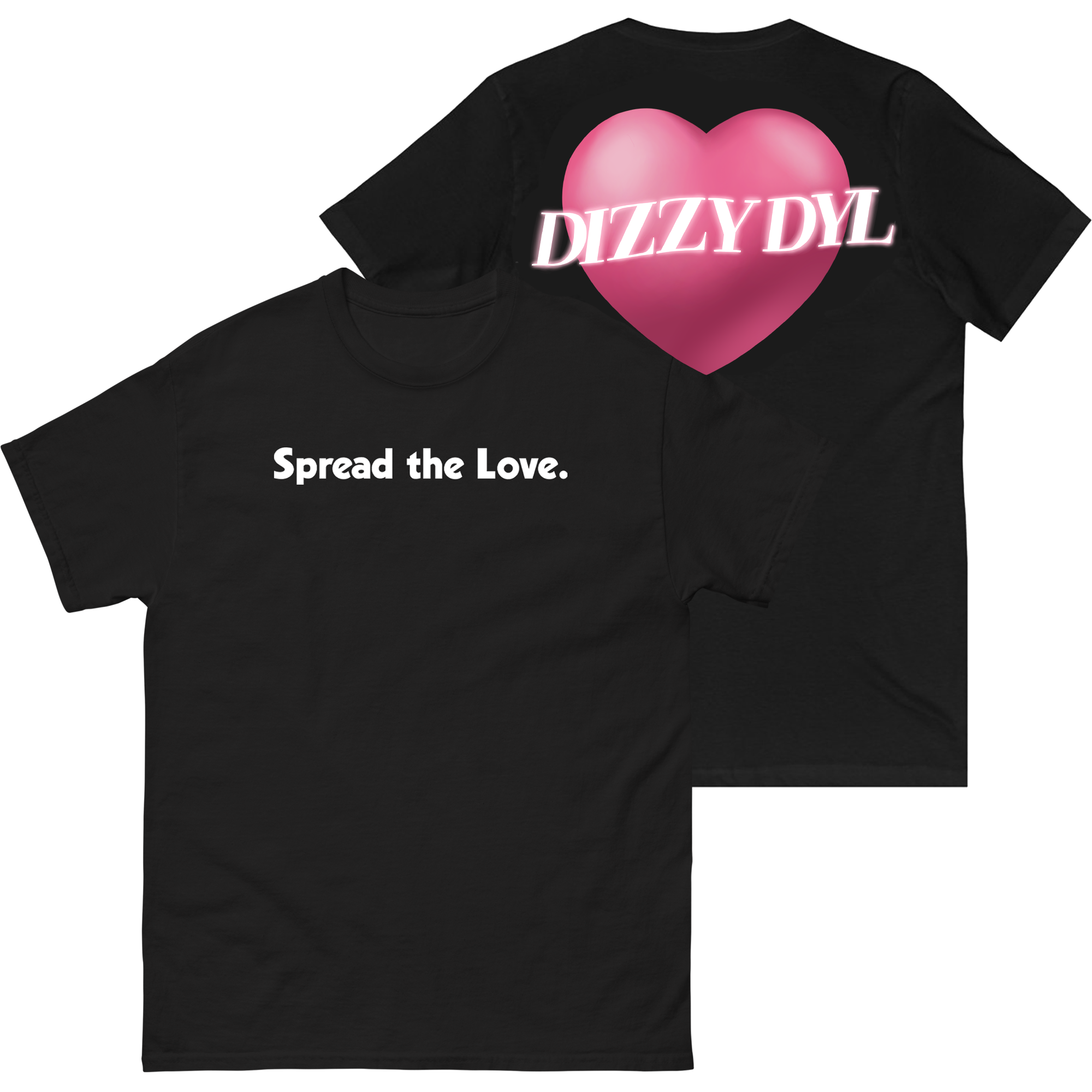 Spread the Love T-Shirt – Dizzy Dyl Merch