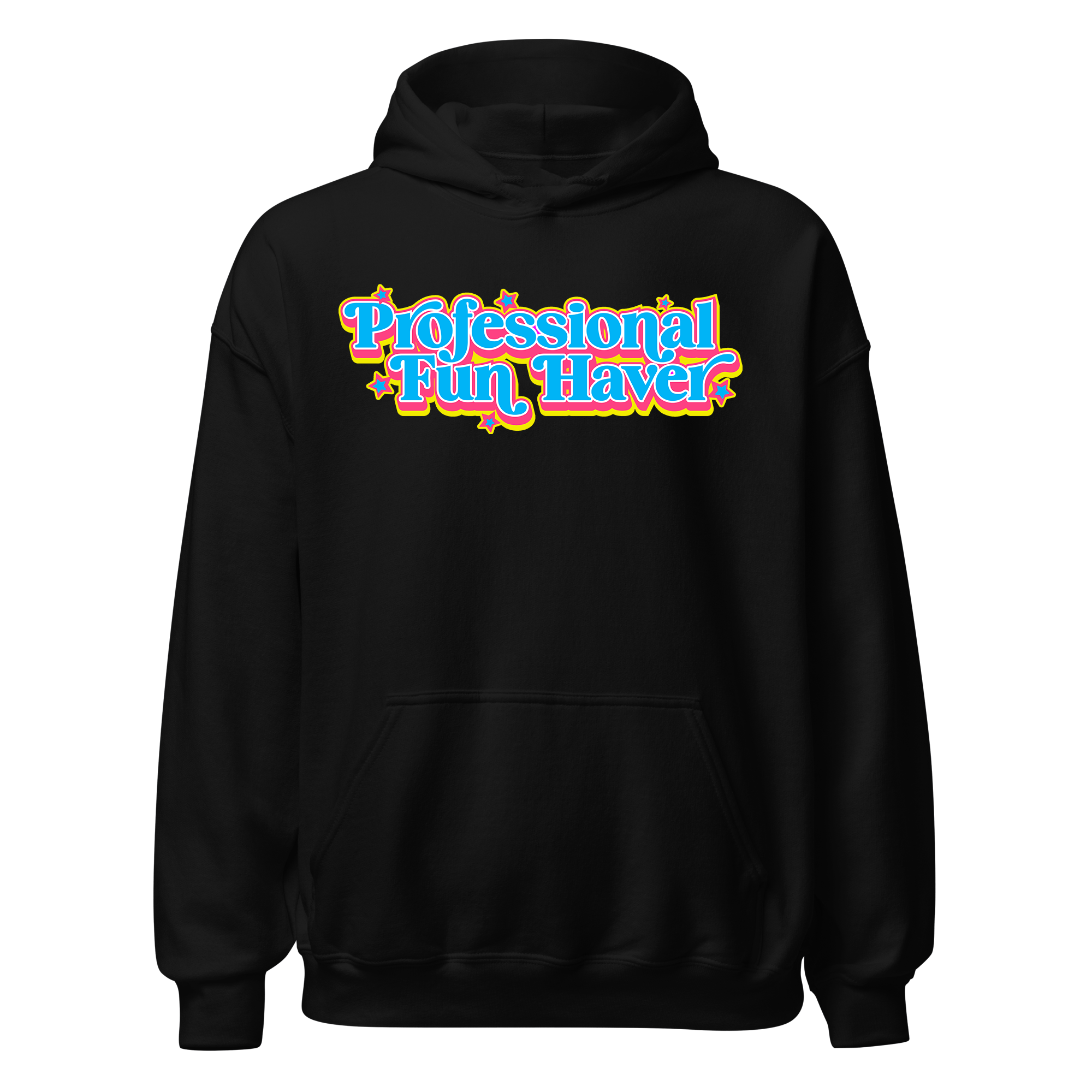 Professional Fun Haver Black Hoodie – Dizzy Dyl Merch
