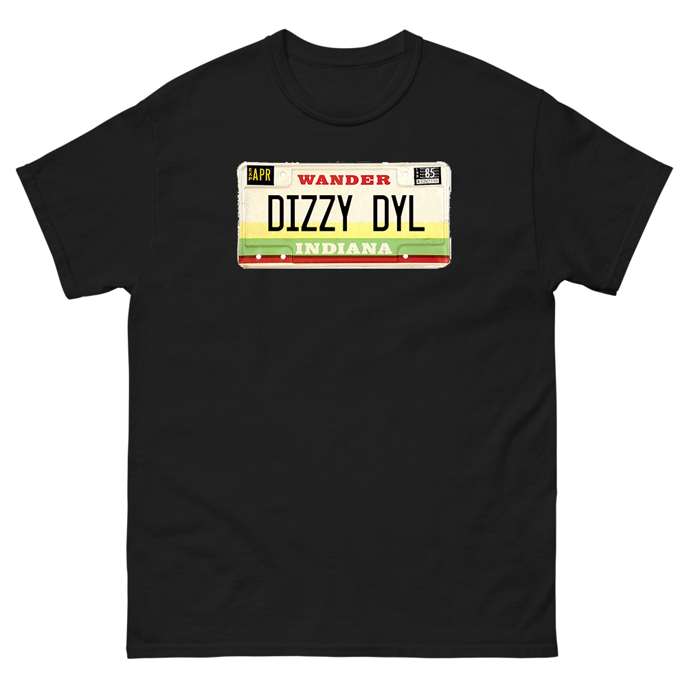 Dizzy Dyl Black Plate T-Shirt – Dizzy Dyl Merch